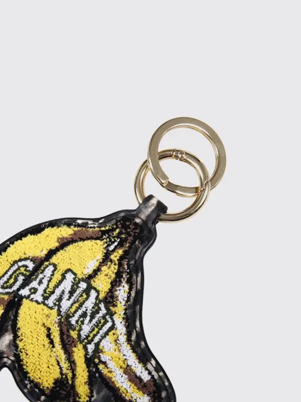 GANNI Banana Sequin Keyring