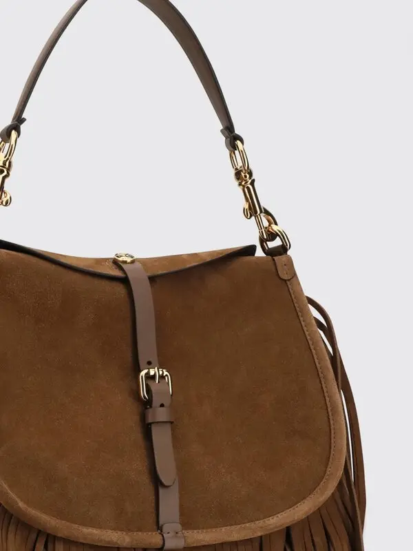 Etro Pony Suede Bag With Maxi Fringes