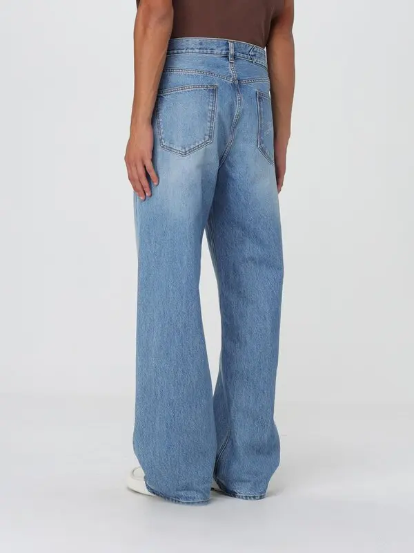 Jacquemus Straight Fit Cotton Denim Jeans