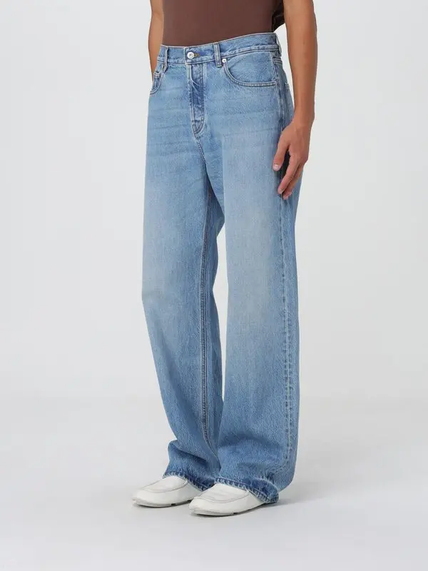 Jacquemus Straight Fit Cotton Denim Jeans