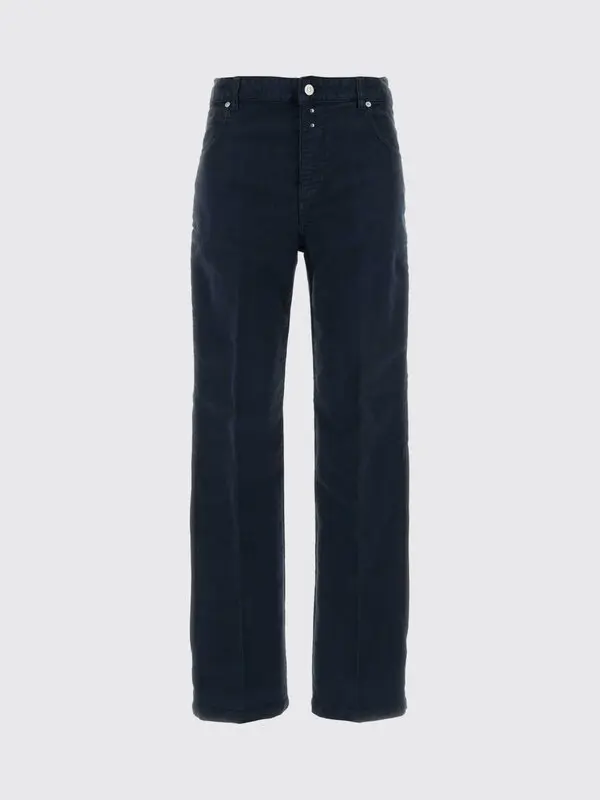 Victoria Beckham Cotton Denim Straight Jeans