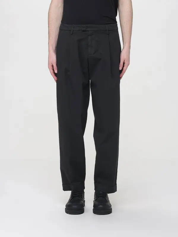 DONDUP Cotton Straight Trousers