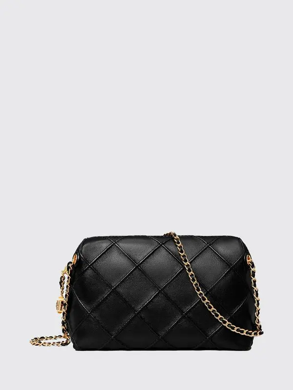 Tory Burch Quilted Chain Bag - Black