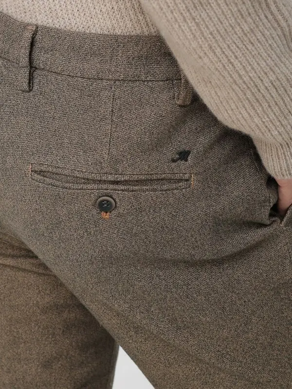 MASON'S Tailored Trousers With Button Detail