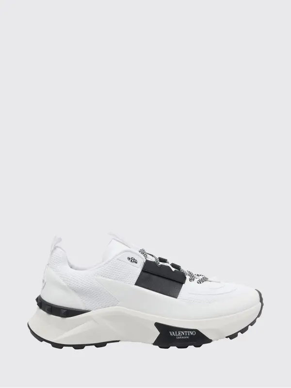 Valentino Garavani Mesh Lace-up Sneakers