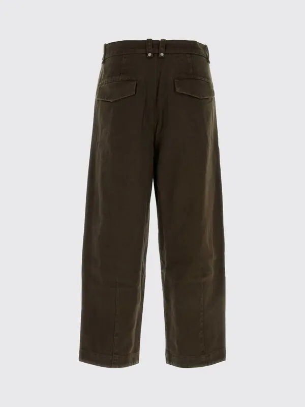 ENTIRE STUDIOS Cotton Palazzo Trousers - Tobacco