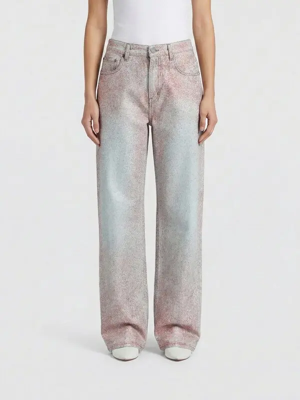 HAIKURE Bonnie Distressed Straight Leg Jeans
