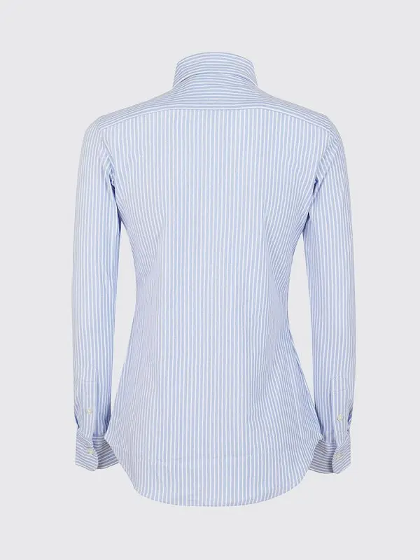 Polo Ralph Lauren Striped Cotton Shirt With Button-down Collar