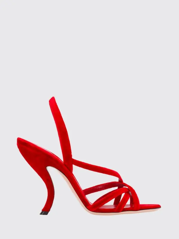 Valentino Garavani Velvet Slingback Sandals
