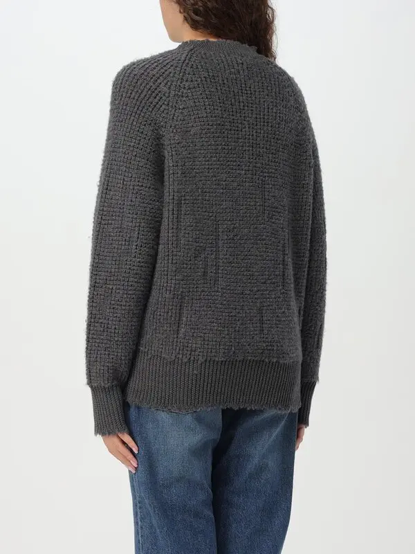 Dsquared2 Ribbed Knit Pullover - Grey