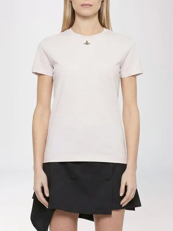 VIVIENNE WESTWOOD Orb Logo Cotton T-shirt