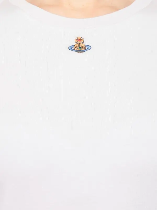 VIVIENNE WESTWOOD Orb Logo Cotton T-shirt