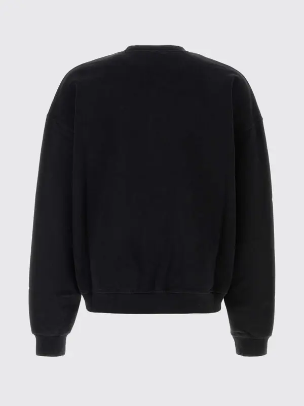 Dsquared2 Cotton Sweatshirt With Logo Print - Black