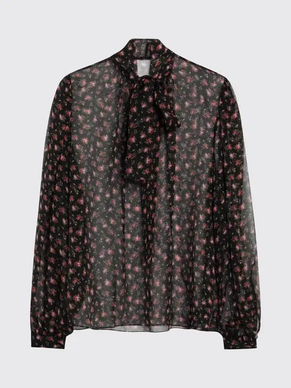 Dolce & Gabbana Silk Shirt With Floral Print