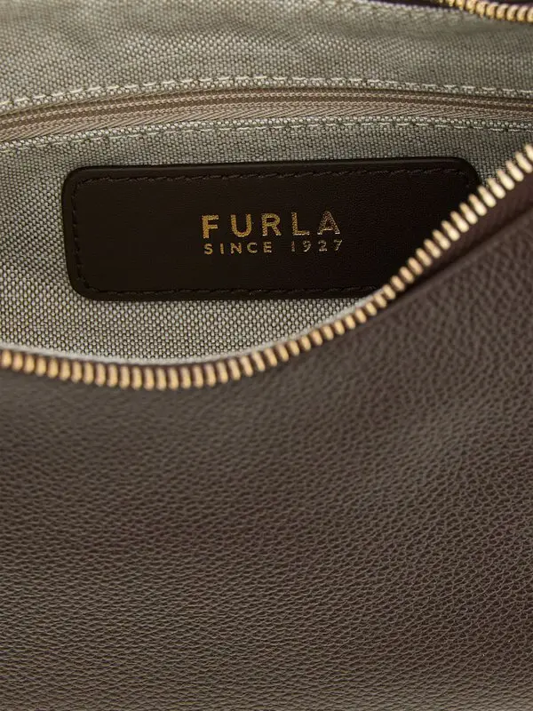 Furla Shoulder Bag With Gold Tone Clasp