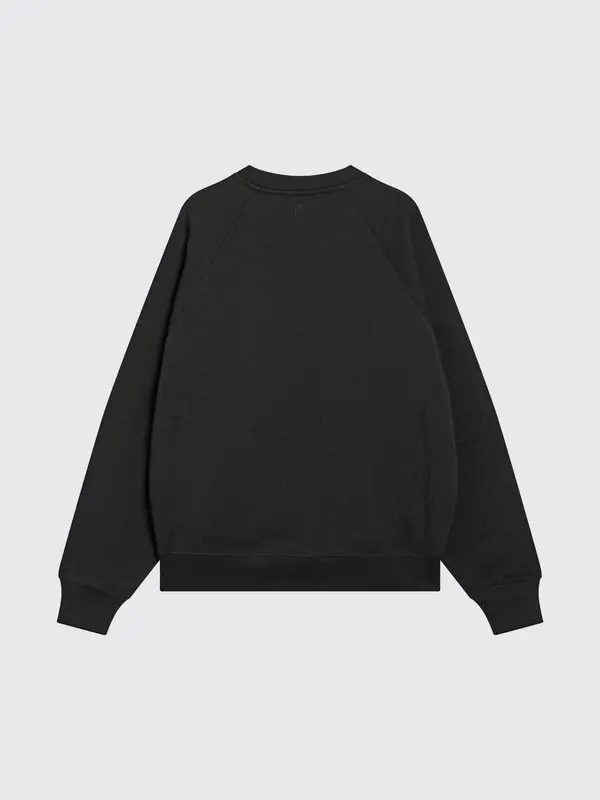 AMI Paris Cotton Sweatshirt - Black