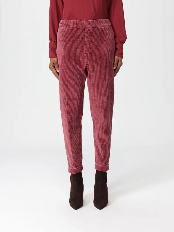 MASON'S Trousers Colour - Brick Red