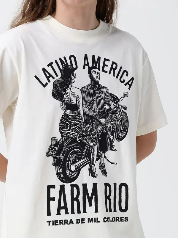 Farm Rio Linen Blend T-shirt