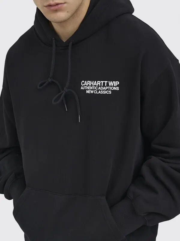 Carhartt Work In Progress Printed Cotton Hoodie