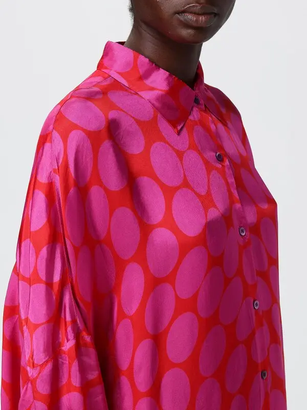 Dries Van Noten Polka Dot Viscose Shirt