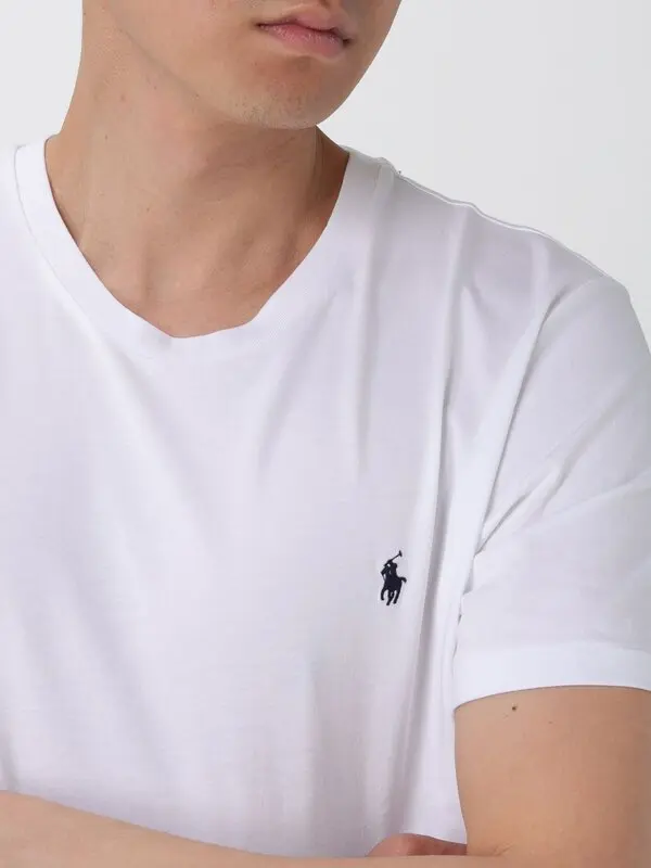 Polo Ralph Lauren Basic Cotton T-shirt - White