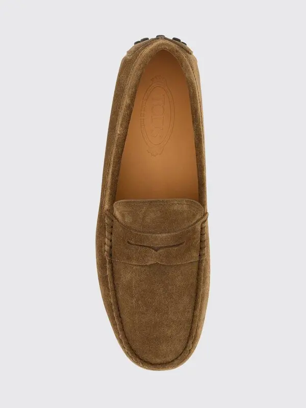 TOD'S Suede Loafers - Walnut