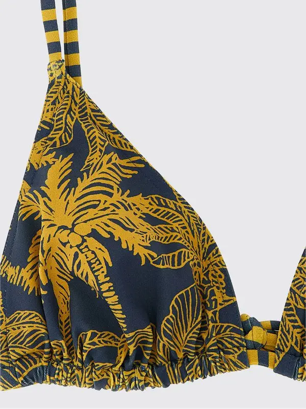 ERES Tropical Print Bikini Top