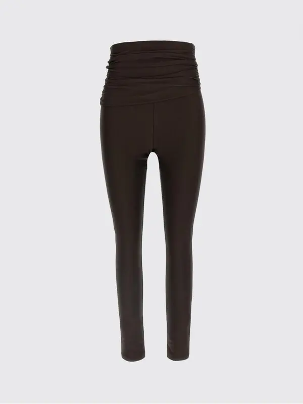 Andamane Skinny Fit Stretch Jersey Trousers - Brown