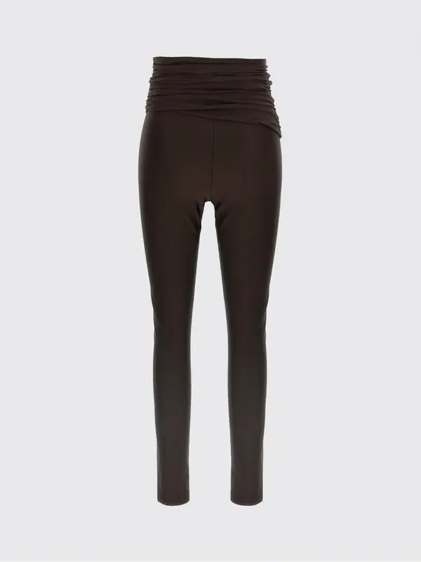 Andamane Skinny Fit Stretch Jersey Trousers - Brown