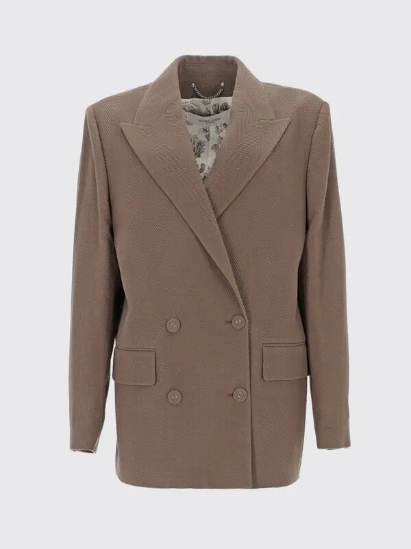 GOLDEN GOOSE Double-breasted Virgin Wool Blazer