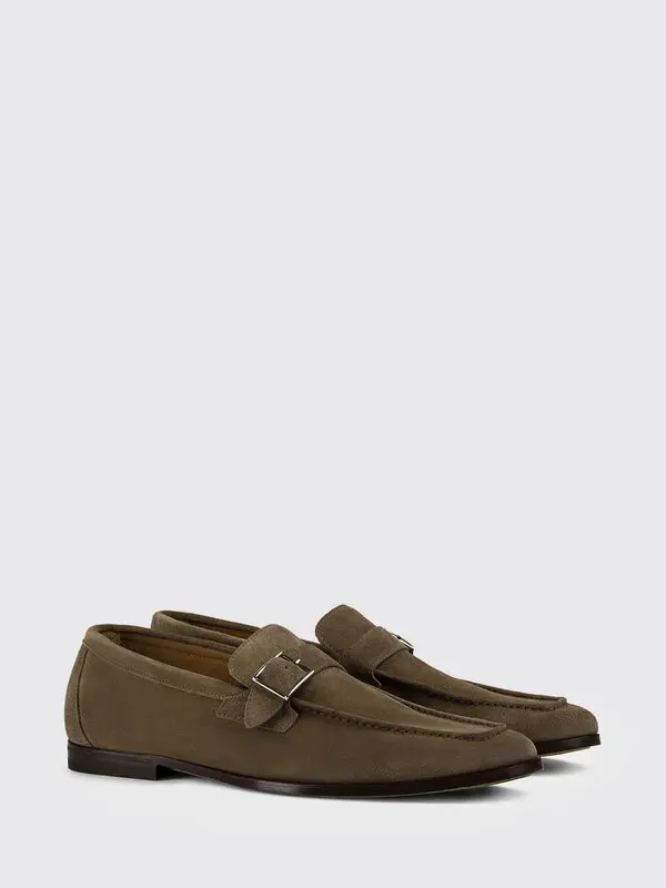 DOUCAL'S Suede Loafers - Dark