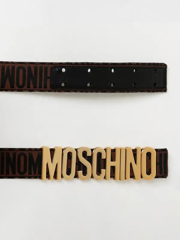Moschino Belt With Logo Detail