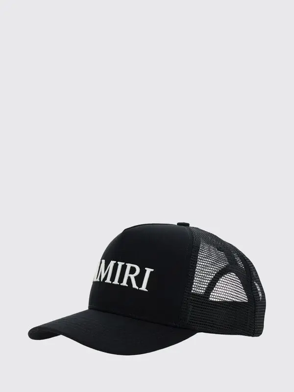 Amiri Cotton And Mesh Baseball Cap With Embroidered Logo