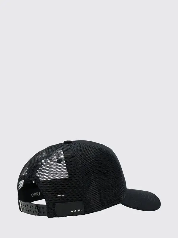 Amiri Cotton And Mesh Baseball Cap With Embroidered Logo
