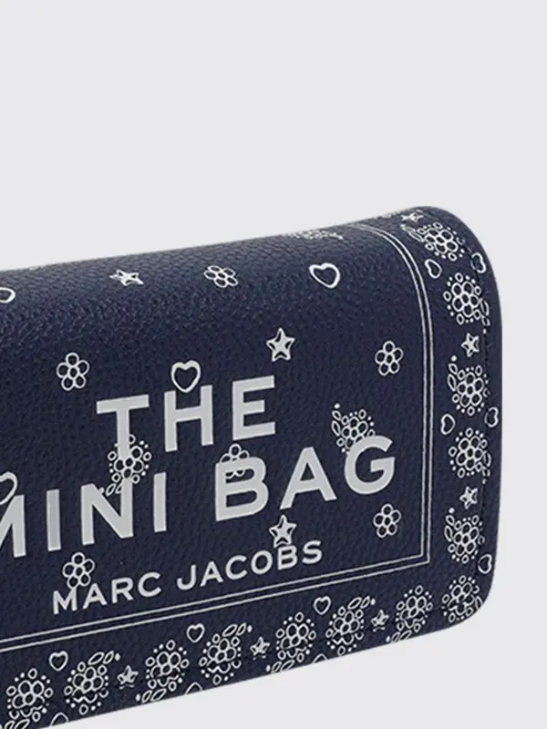 Marc Jacobs The Mini Bag In Printed Grained Leather