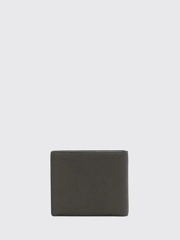 TOM FORD Bifold Calf Leather Wallet With Coin Pocket And Laminated Logo