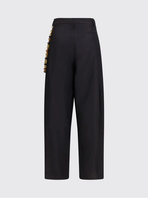 DARKPARK Phebe Wide Leg Cotton Trousers