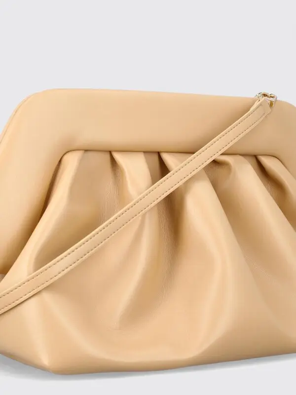 THEMOIRE Bios Vegan Leather Clutch - Beige