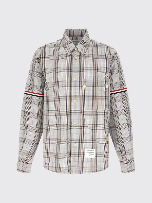Thom Browne Tartan Cotton Shirt - Multicolor