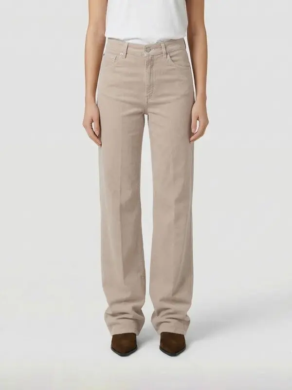 DONDUP Straight Fit Denim Jeans - White