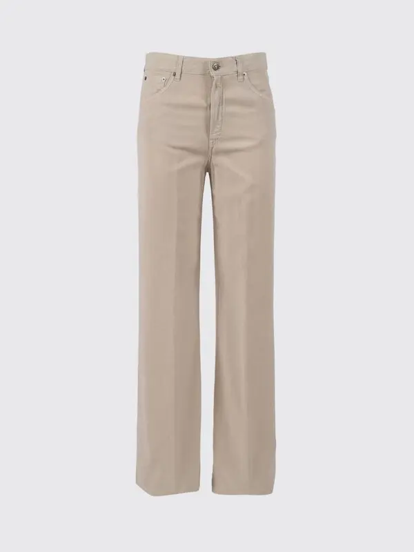 DONDUP Straight Fit Denim Jeans - White