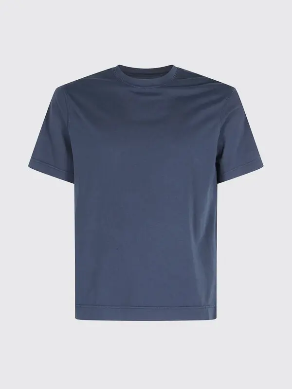 CIRCOLO 1901 Short-sleeved Pure Cotton Crew Neck T-shirt - Navy