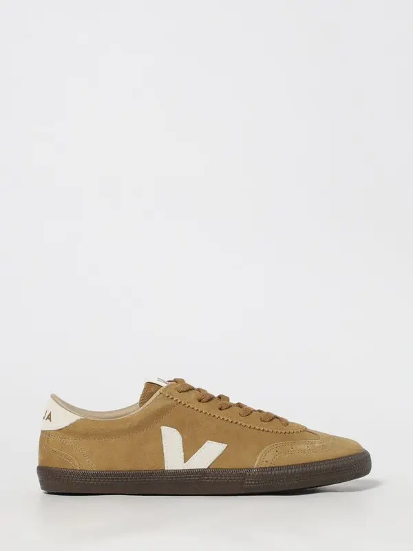 VEJA Suede Low Top Sneakers - Brown