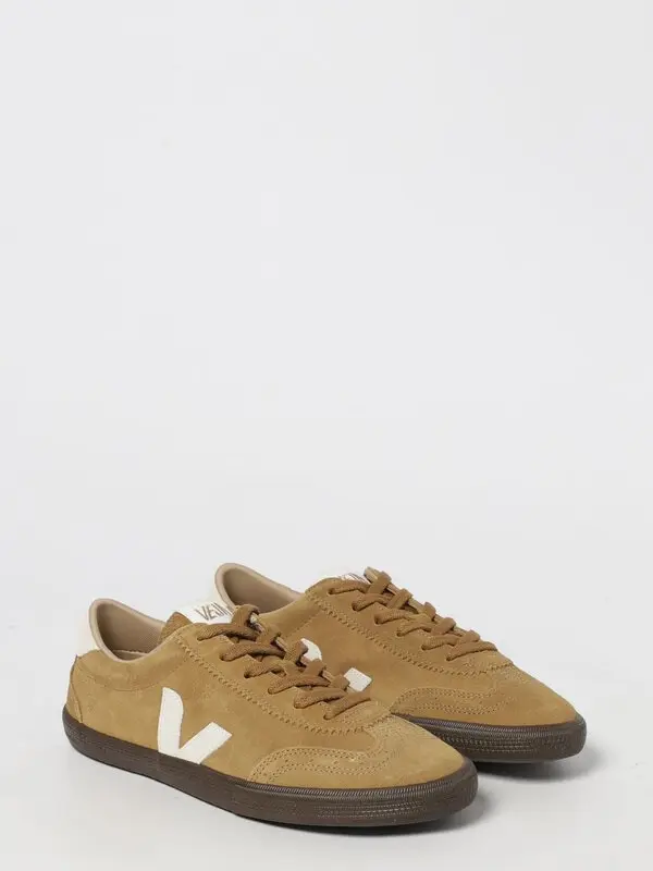 VEJA Suede Low Top Sneakers - Brown