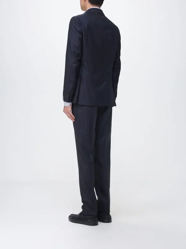 LUIGI BORRELLI Single-breasted Virgin Wool Suit