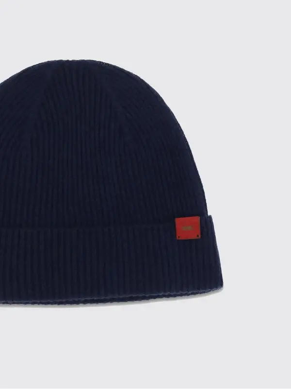 Kiton Ribbed Wool Beanie