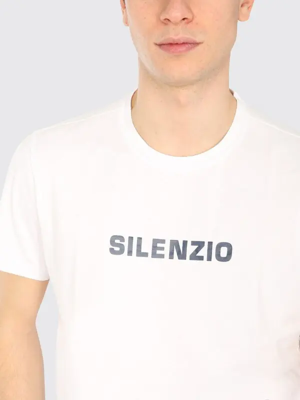 Aspesi Cotton T-shirt With Slogan - White