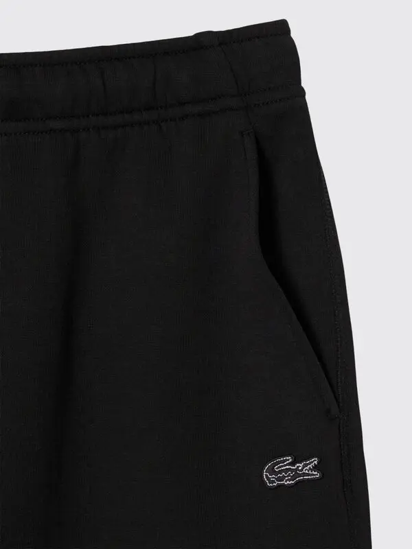 Lacoste Slim Fit Stretch Cotton Blend Jogging Trousers - Black