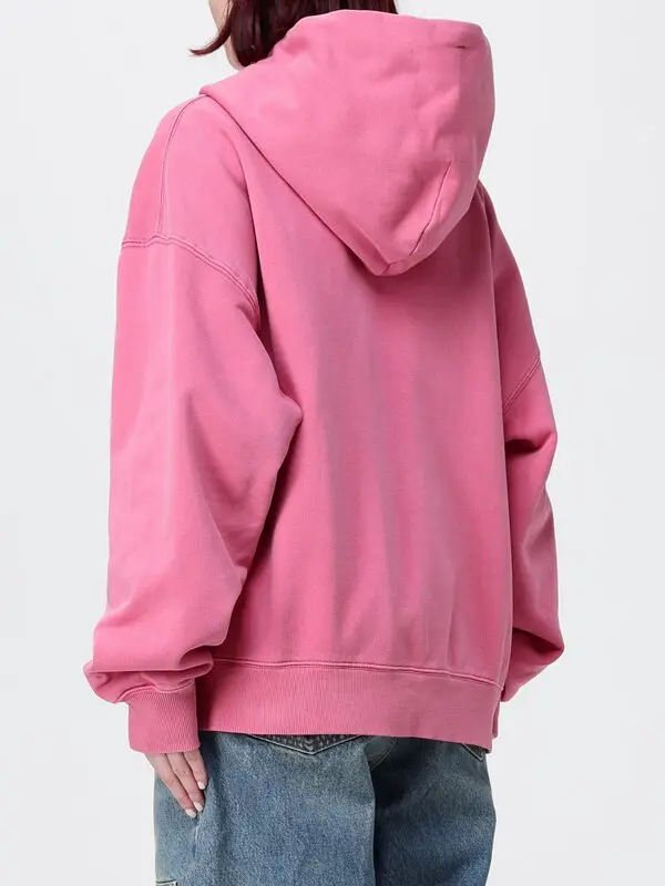 Carhartt Work In Progress Cotton Zip Up Hoodie - Pink