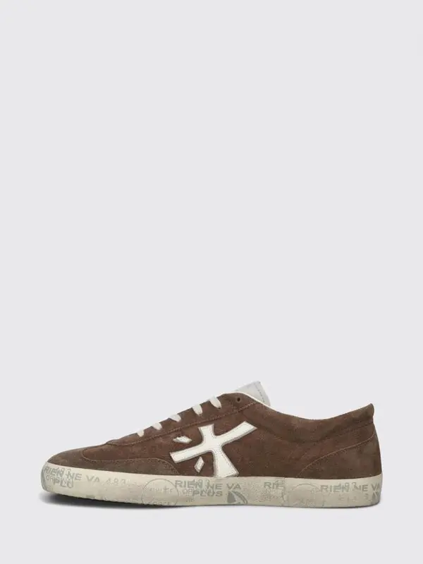 Premiata David Used Suede Sneakers - Brown